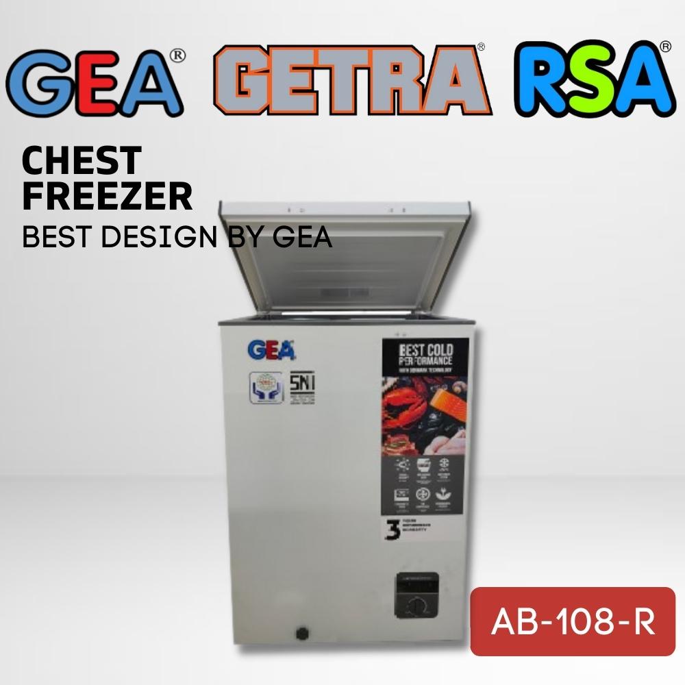 Jual CHEST FREEZER GEA AB-108-R FREEZER FROZEN FOOD ORIGINAL GARANSI RESMI | Shopee Indonesia
