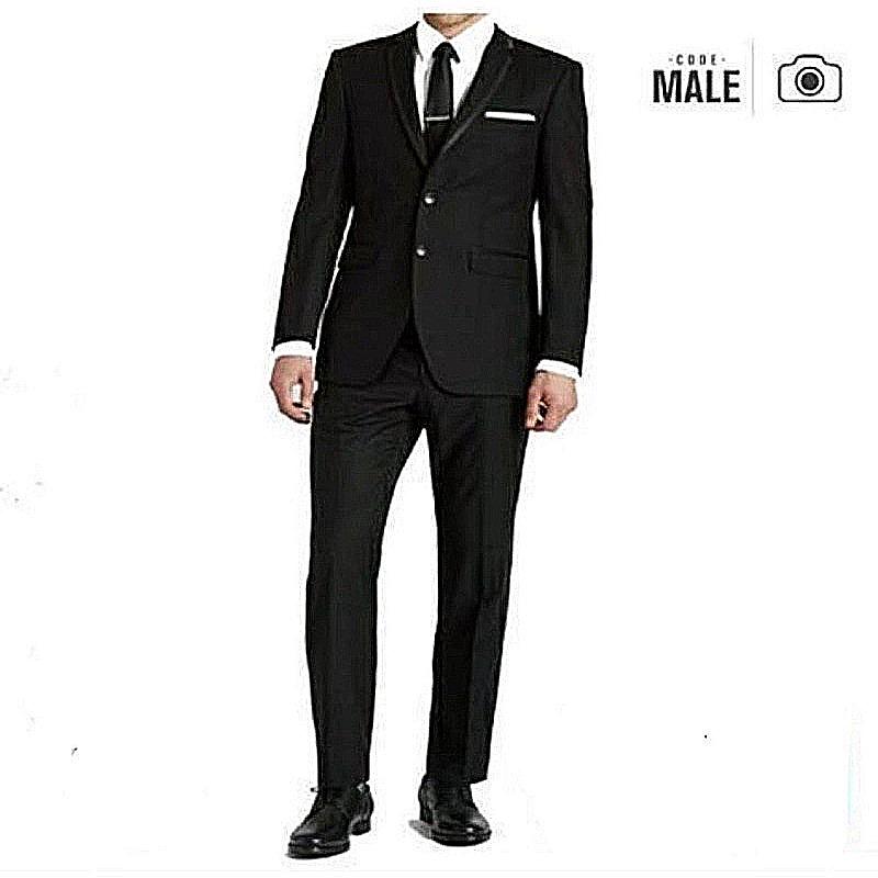 Jual Code Male Setelan 2In1 Jas Formal List Dan Celana Pria Slim Fit ...