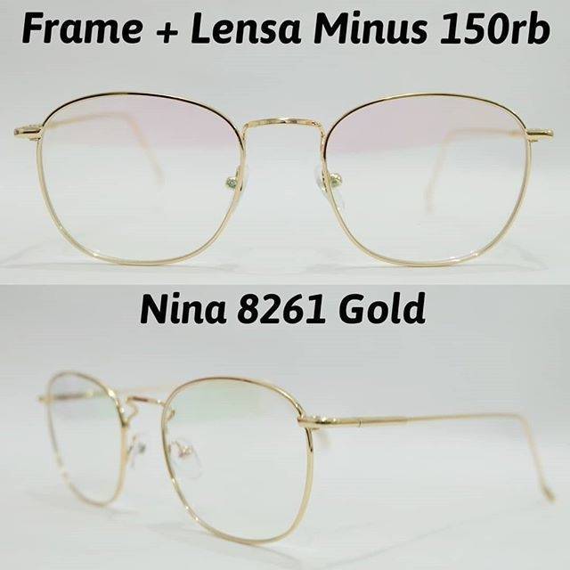 Jual Paket Frame + Lensa Minus | Frame Kacamata Minus Optik Baca Murah ...