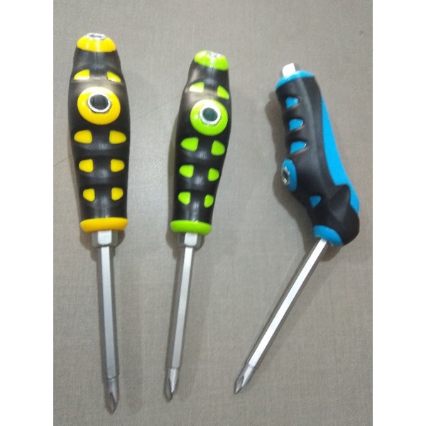 Jual obeng plus minus model baru bisa jadi obeng T bisa juga bengkok ...