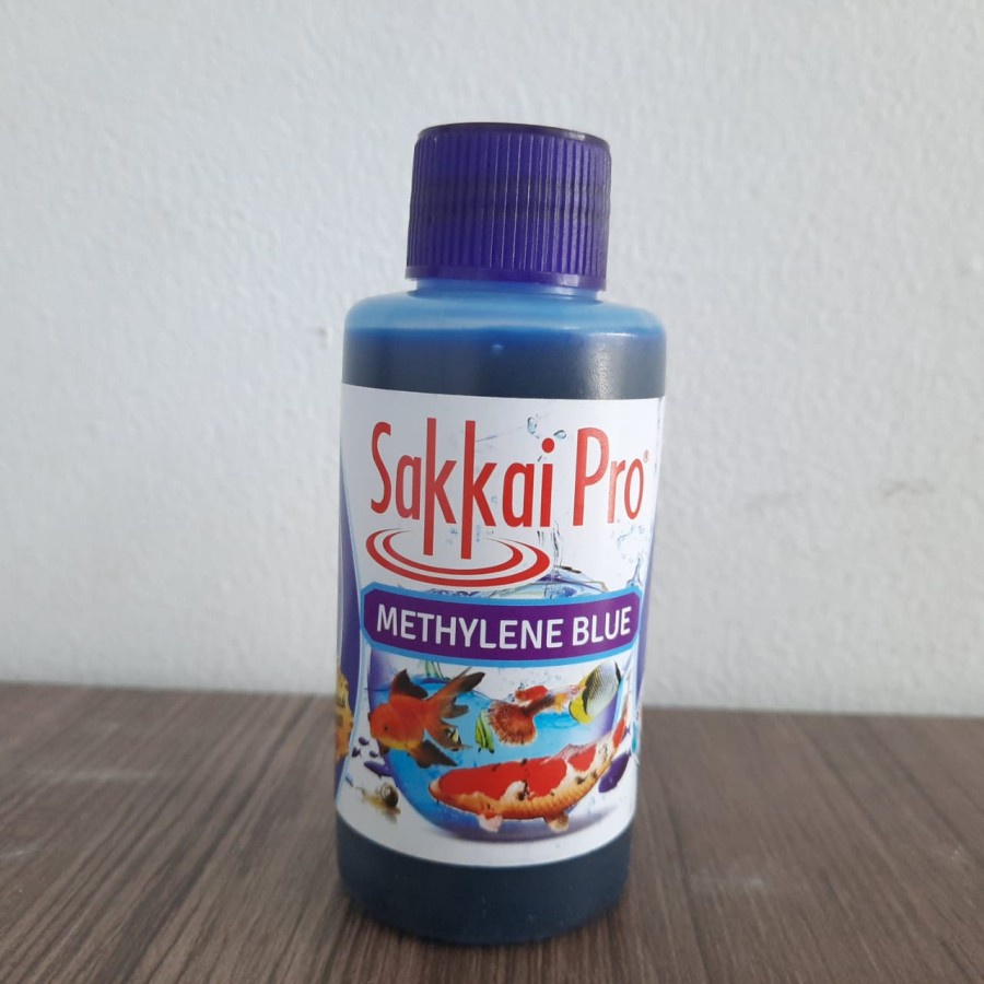 Jual Sakkai Pro Methylene Blue Metilen Obat Biru Jamur Ikan Hias Cupang ...