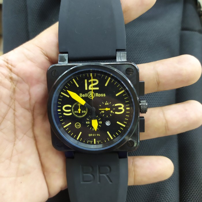 Jual Jam Tangan Bell & Ross BR-03 92 Chronograph 00032 45mm | Shopee ...