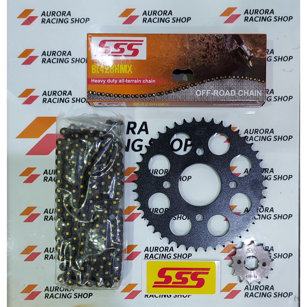 Jual GEAR SET SSS BLACK CB 150 R / CBR 150 R / SONIC 150 R / GTR 150 R / MEGA PRO / TIGER ...