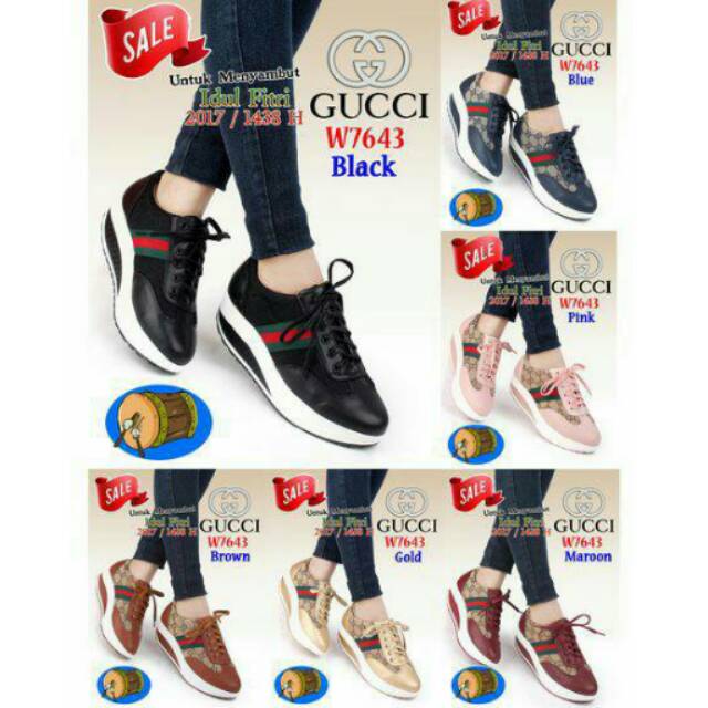 Jual Sepatu @145rb Sport Gucci 7643 (BIG SALE) | Shopee Indonesia