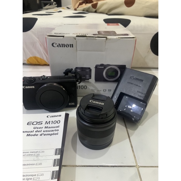 Jual Mirrorless canon m100 bekas | Shopee Indonesia