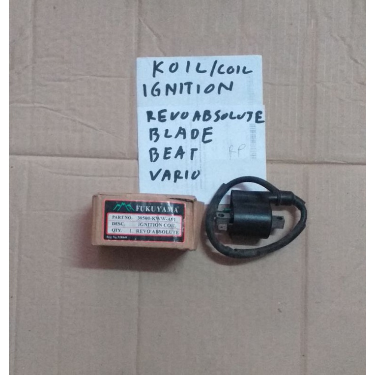 Jual COIL KOIL IGNITION HONDA BEAT VARIO MERK FUKUYAMA BAGUS ...