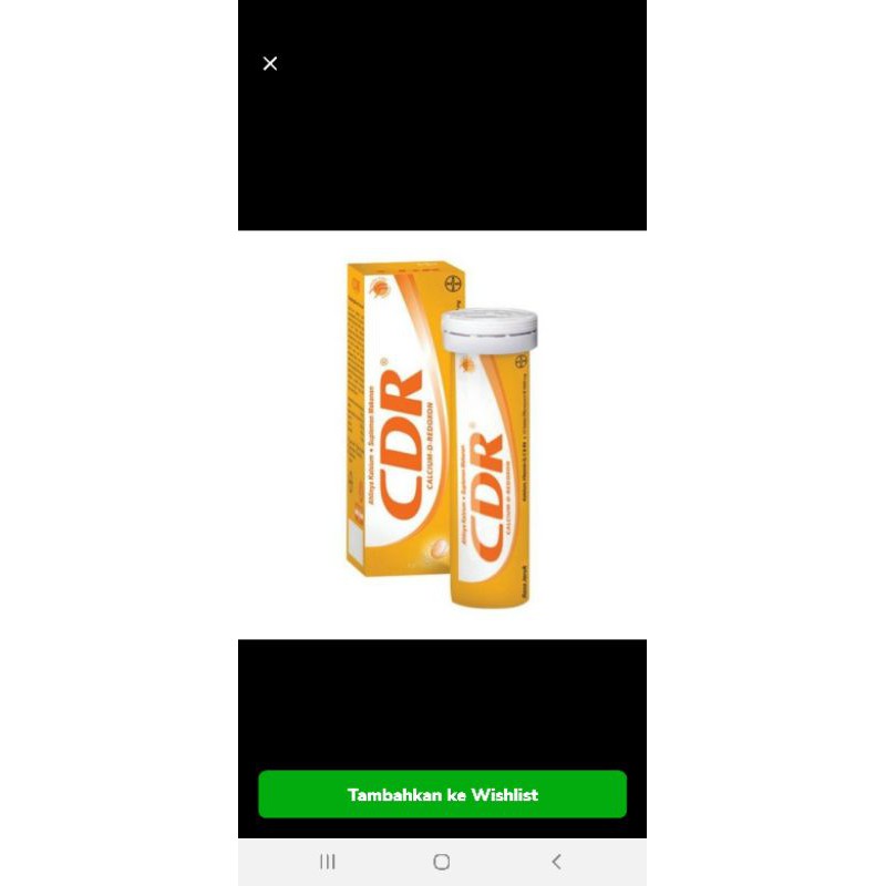Jual CDR multivitamin vitamin C isi 10 tablet / 15 tablet | Shopee ...