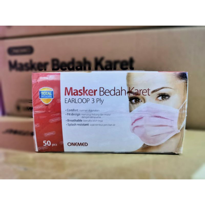 Jual one med medis warna pink 50pcs | Shopee Indonesia