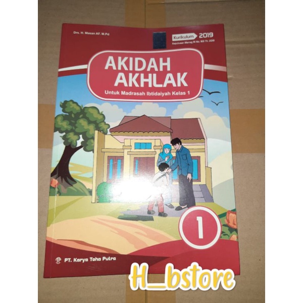 Jual akidah akhlak SD mi kelas 1 2 3 4 5 6 toha putra kurikulum 2019 | Shopee Indonesia