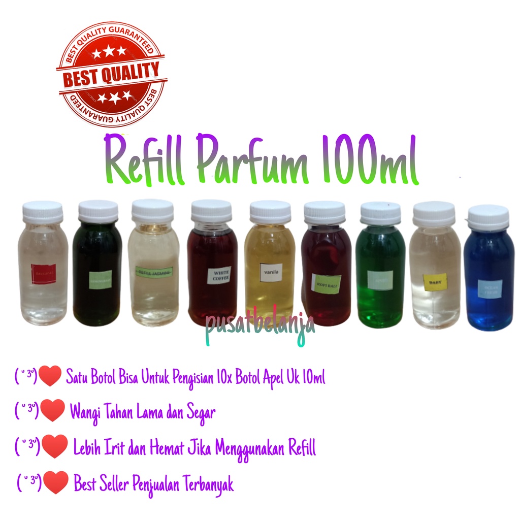 Jual Refill Parfum Mobil 100ml Original / Parfum ruangan | Shopee Indonesia