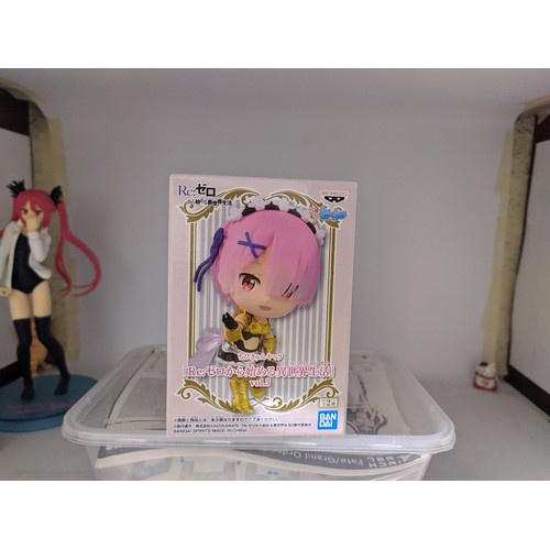Jual ORI Figure Ram Chibi Kyun Chara Re Zero Banpresto Bandai Isekai ...