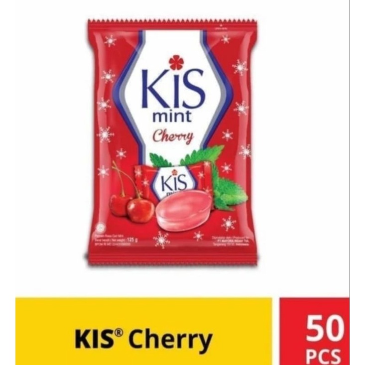 Jual Permen Kis Rasa Chery / merah 1 pak isi 50 pcs | Shopee Indonesia