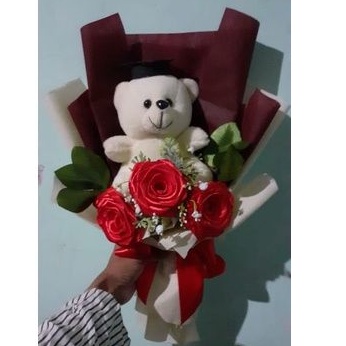 Jual LB03/Bucket boneka/kado wisuda/bucket bunga/hadiah wisuda/hadiah ...