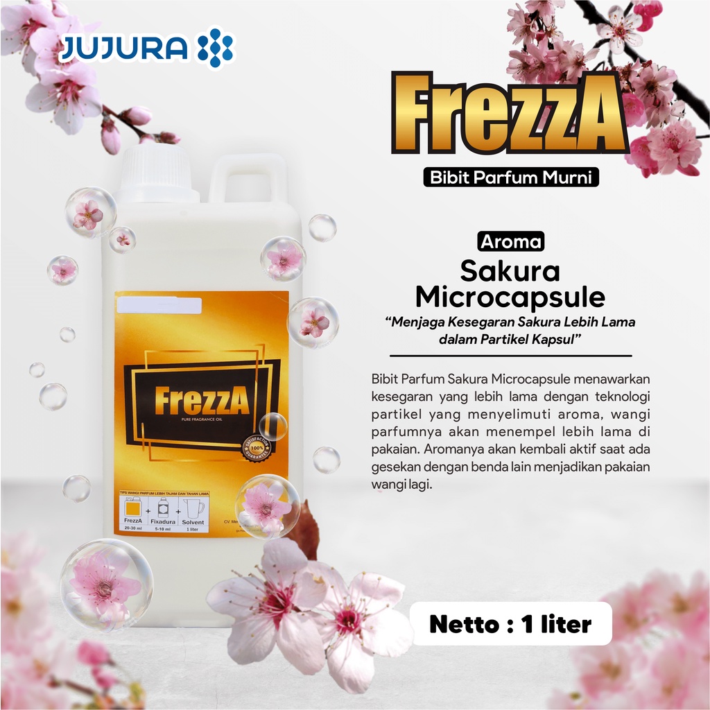 Jual FREZZA Bibit Parfum Laundry Sakura Snappy Sweety Sexy Sarah ...