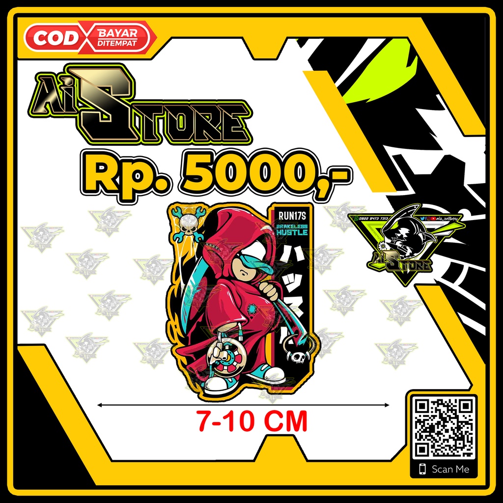 Jual Stiker RUN17S | Shopee Indonesia