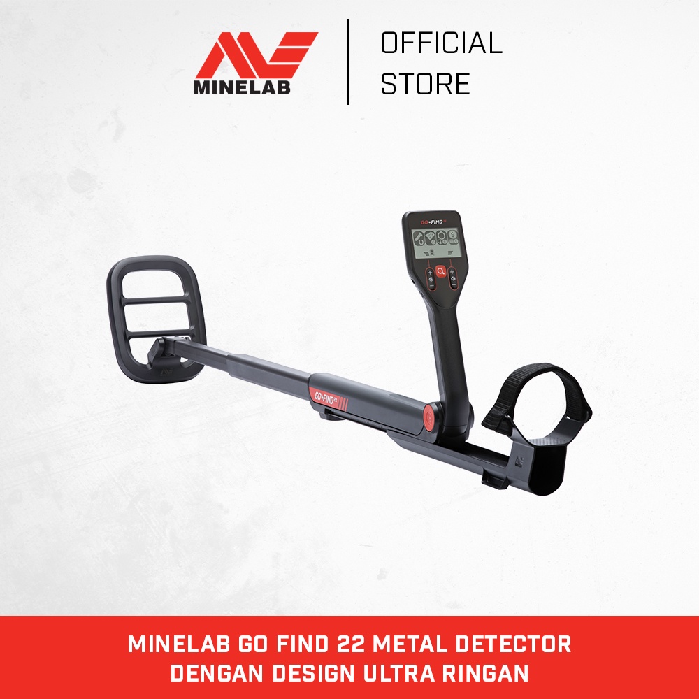 Jual Minelab Go Find 22 Metal Detector Dengan Design Ultra Ringan | Shopee Indonesia
