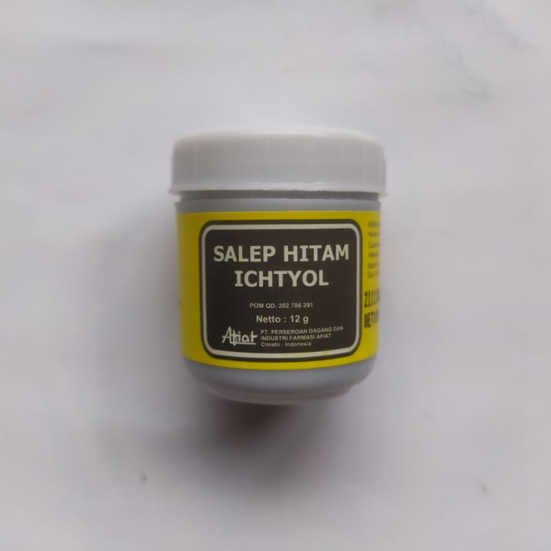 Jual Salep Hitam Ichtyol Untuk Bisul 12g | Shopee Indonesia