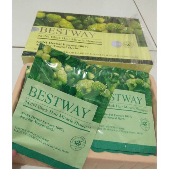 Jual BESTWAY NONI BLACK MIRACLE SHAMPOO - SHAMPOO MENGKUDU PENGHITAM ...