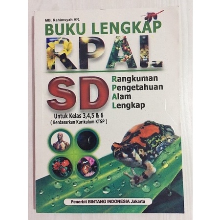 Jual RPAL Buku Lengkap Rangkuman Pengetahuan Alam Untuk SD Kelas 3,4,5 ...