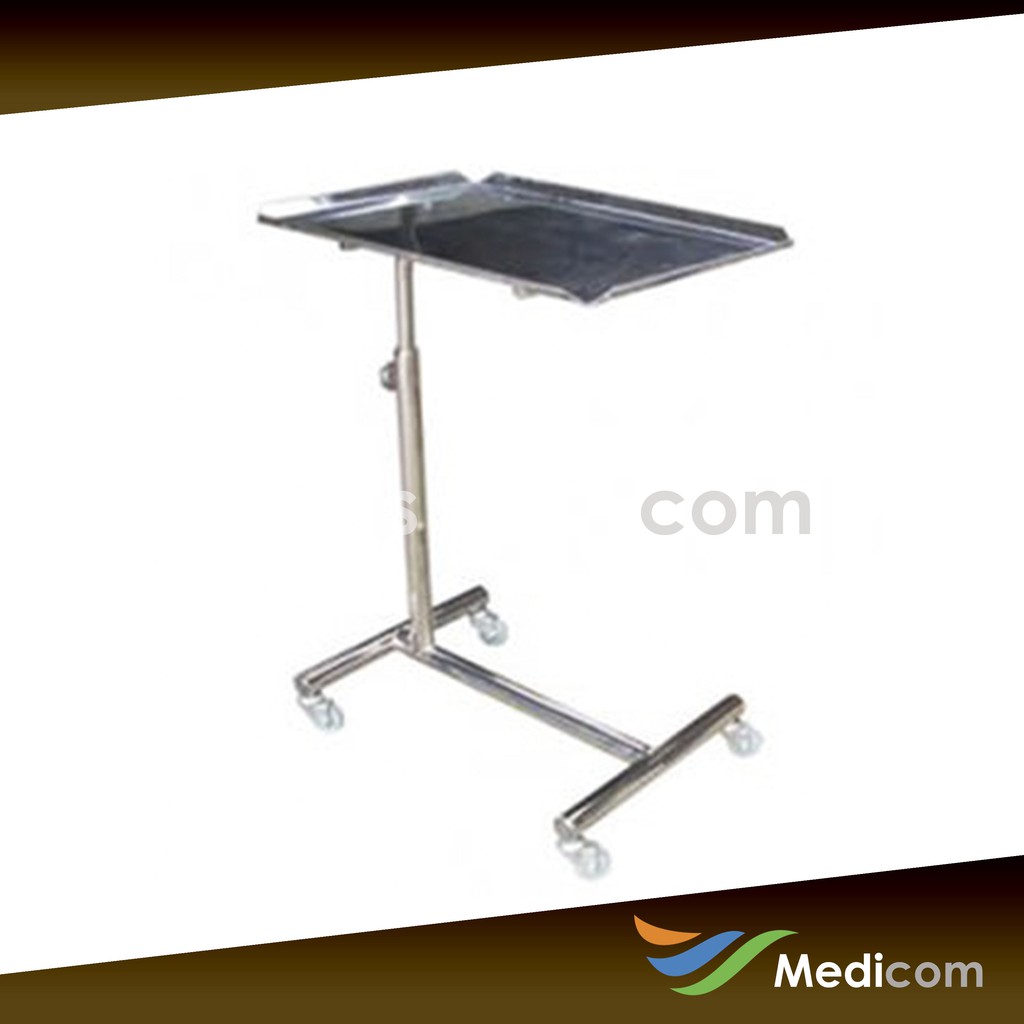 Jual Meja Mayo | Tempat Makan Pasien | Over Bed Table Stainless Steel ...