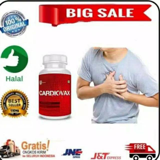 Jual CARDIOVAX - OBAT CARDIOVAX ASLI ORIGINAL - OBAT JANTUNG - OBAT ...