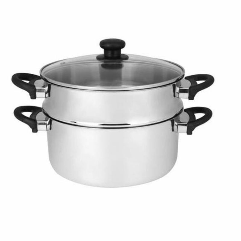 Jual Masterchef Panci Kukusan Double Dekker 24Cm Stainless Steel ...