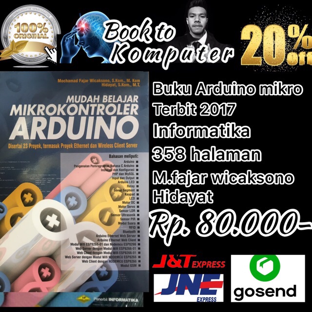 Jual BUKU MUDAH BELAJAR MIKROKONTROLER ARDUINO | Shopee Indonesia Jual BUKU MUDAH BELAJAR MIKROKONTROLER ARDUINO | Shopee Indonesia