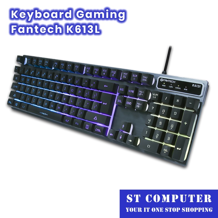 Jual Keyboard Gaming Fantech K613L RGB Gaming Keyboard | Shopee Indonesia