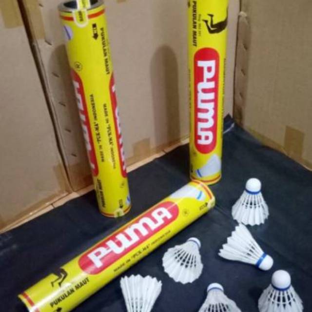 Jual Shuttlecock kok PUMA ORIGINAL kock badminton bulutangkis Murah ...
