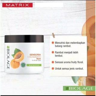 Jual MATRIX Sensoria Care Apricot Creambath 500ml Hair Creambath ...