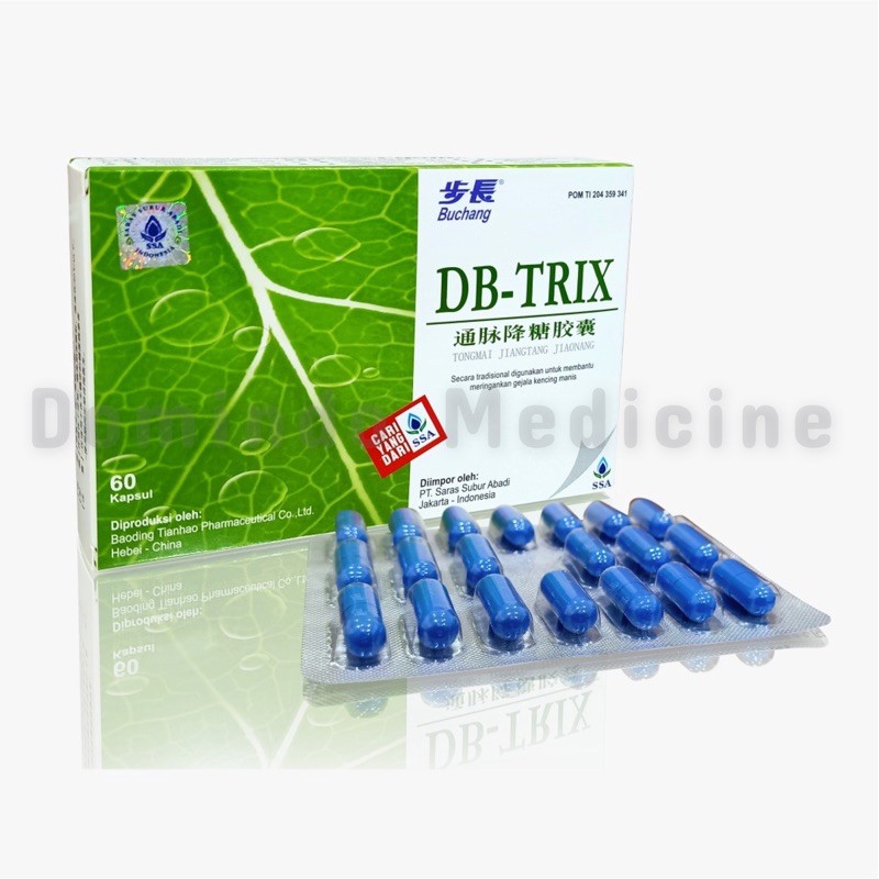 Jual Obat Tradisional China Buchang DB-Trix ( Tongmai Jiantang Jiaonang ...
