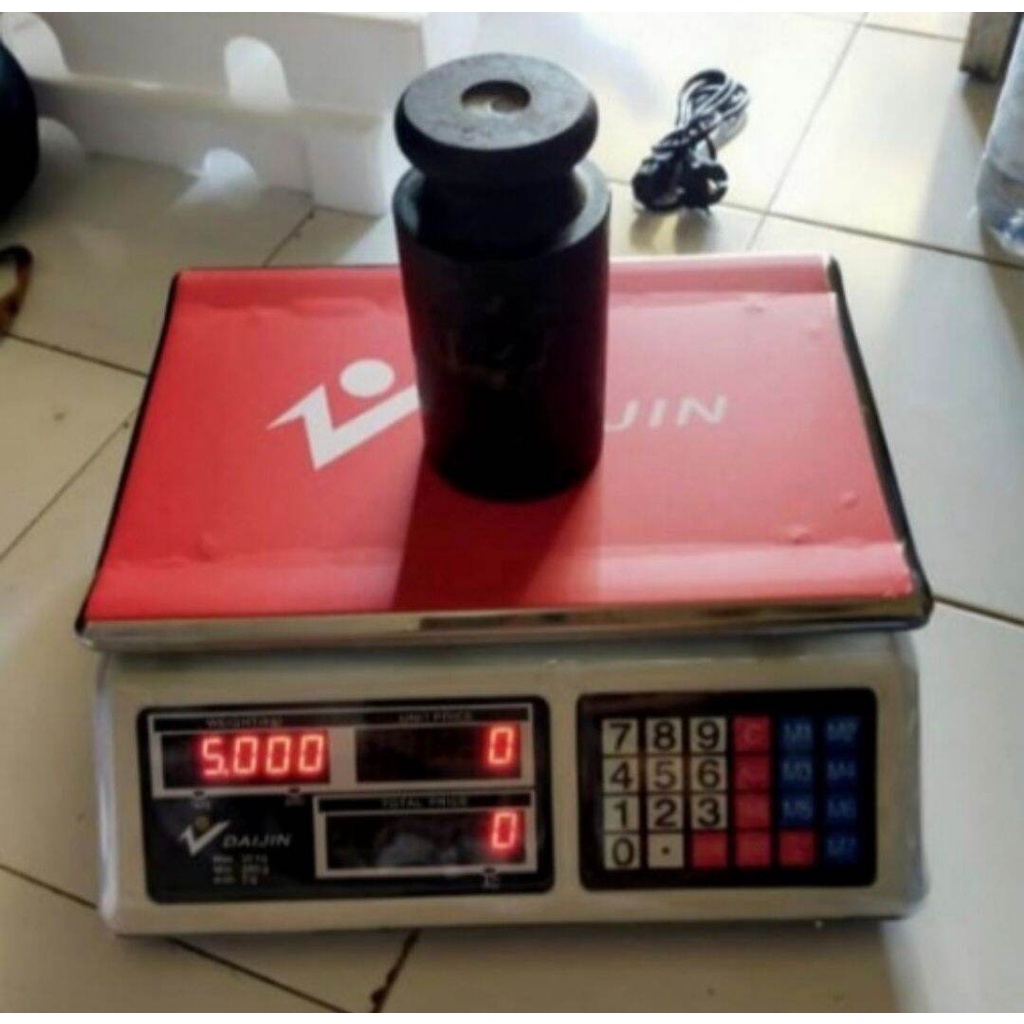 Jual Timbangan digital / Timbangan buah,laundry,sembako daijin 30kg*5g | Shopee Indonesia