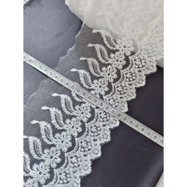 Jual Renda tile varian motif cantik (Per50cm) | Shopee Indonesia