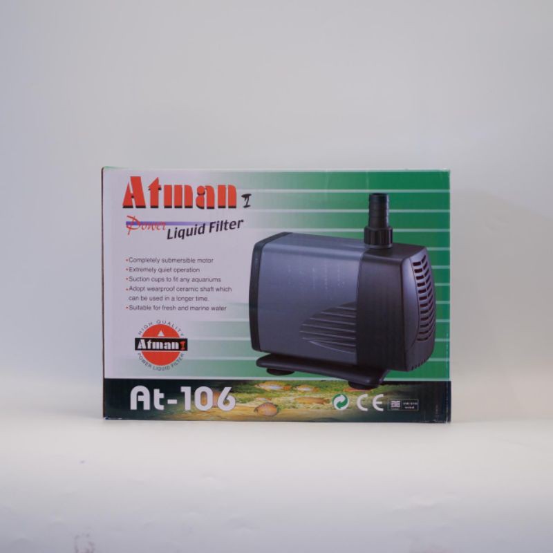 Jual Atman At 106 Pompa Air Kolam Submersible Water Pump | Shopee Indonesia