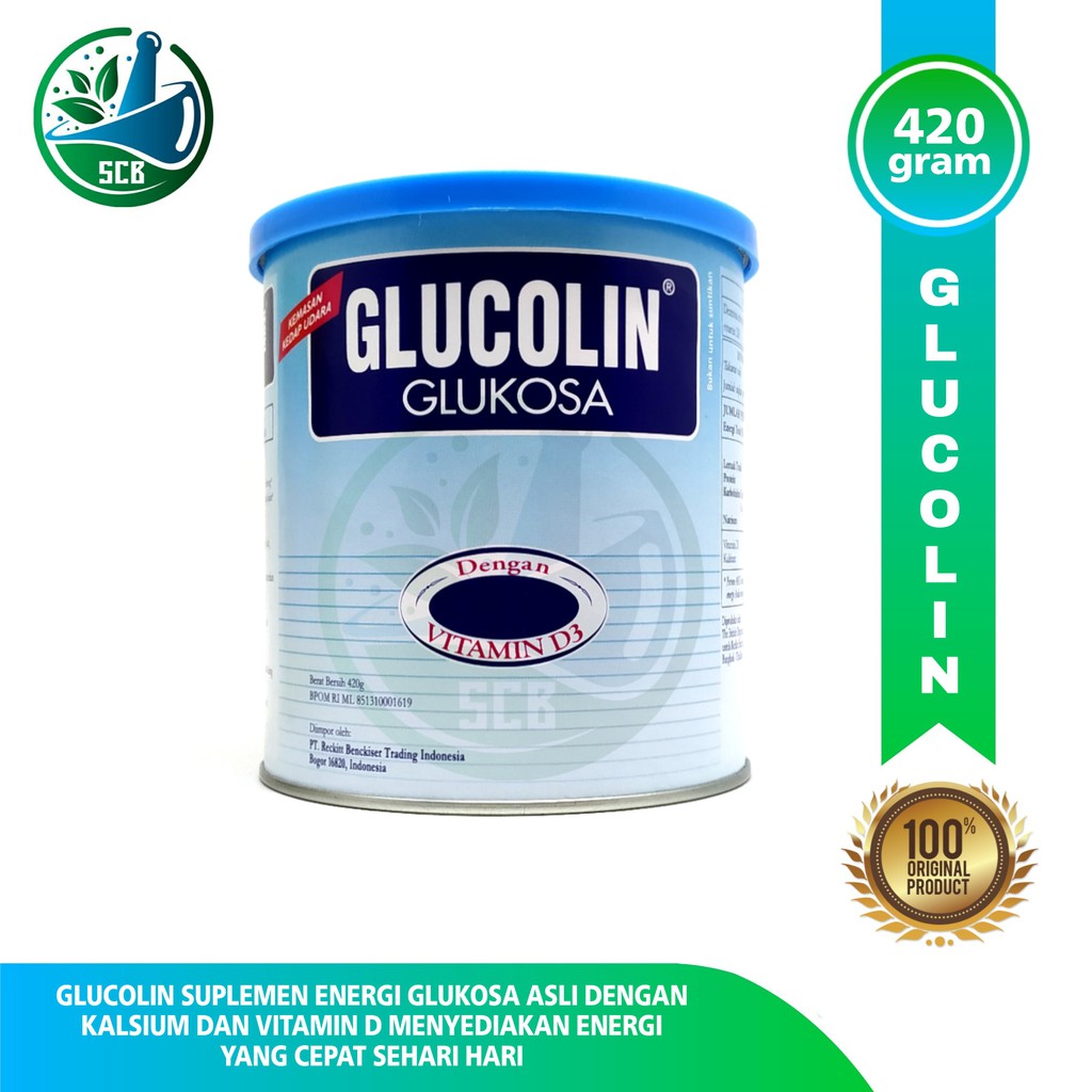 Jual Glucolin Glucose -Vitamin D3 -Gula Anggur Kaleng | Shopee Indonesia