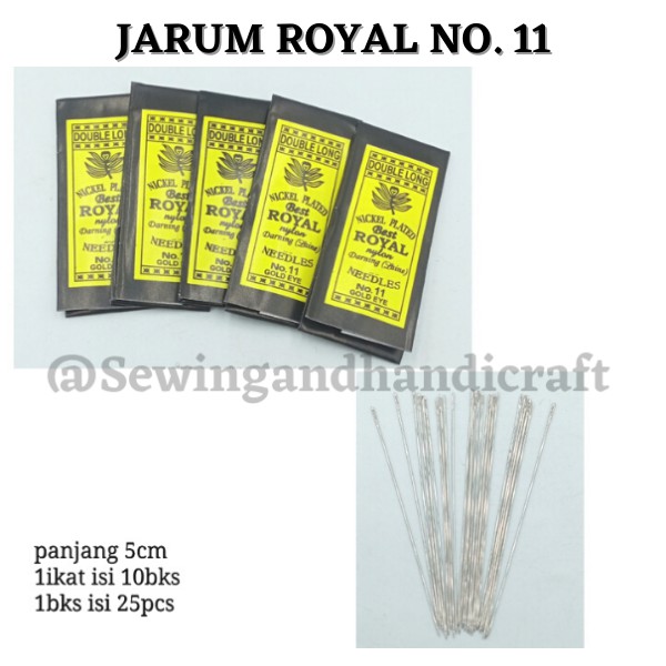 Jual Jarum Tangan Royal/Jarum Payet | Shopee Indonesia