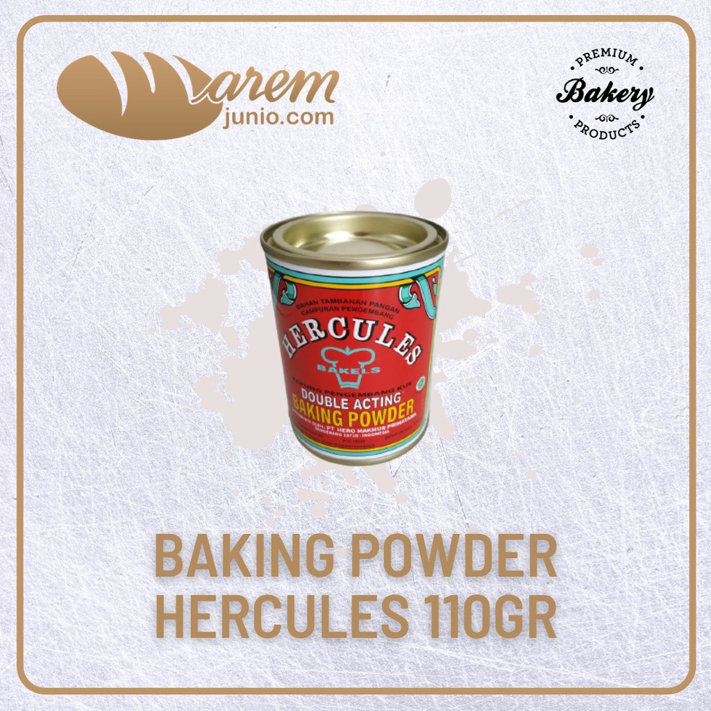Jual Double Acting Baking Powder Hercules 110 gr | Shopee Indonesia