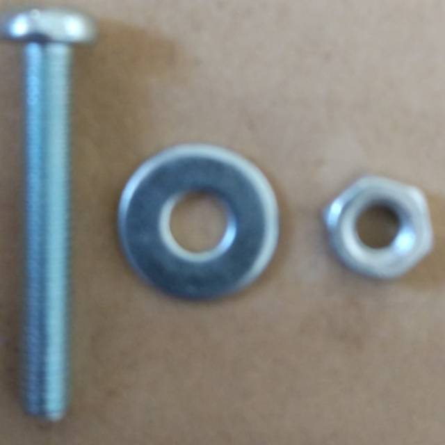 Jual 50 set Mur baut ring m5x50 m5 x 50mm panjang 5cm | Shopee Indonesia