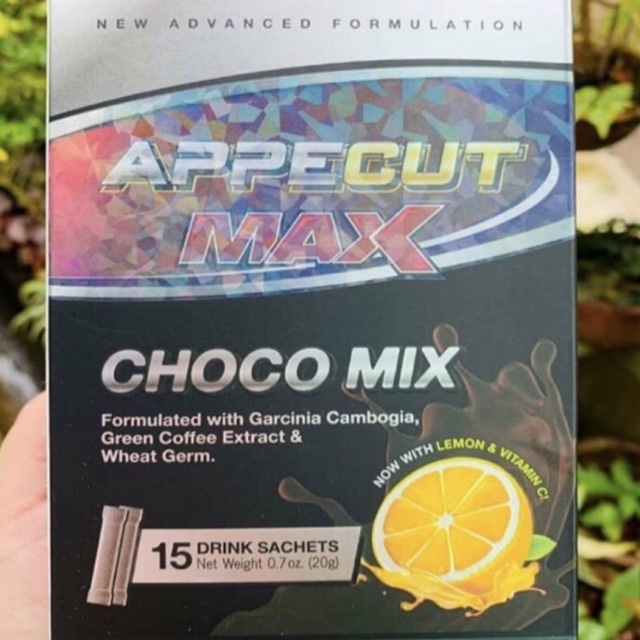 Jual APPECUT MAX CHOCO MIX DIET DETOX 1 SACHET | Shopee Indonesia