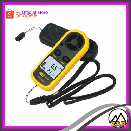 Jual digital anemometer thermometer kecepatan angin | Shopee Indonesia