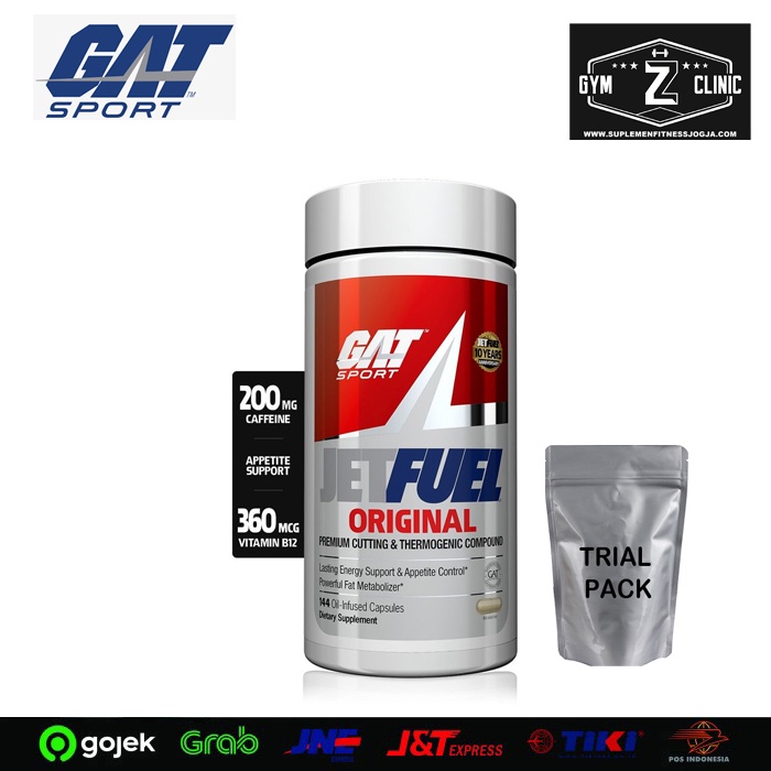 Jual GAT Sport Jet Fuel Caps Premium Cutting Pembakar Lemak Thermogenic Fat Burner | Shopee ...