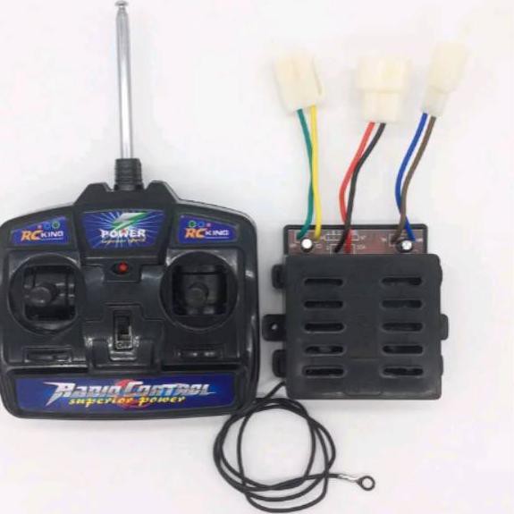 Jual Receiver+Remote Control 2,7Ghz 12v Radio (modul PCB) mobil aki ...