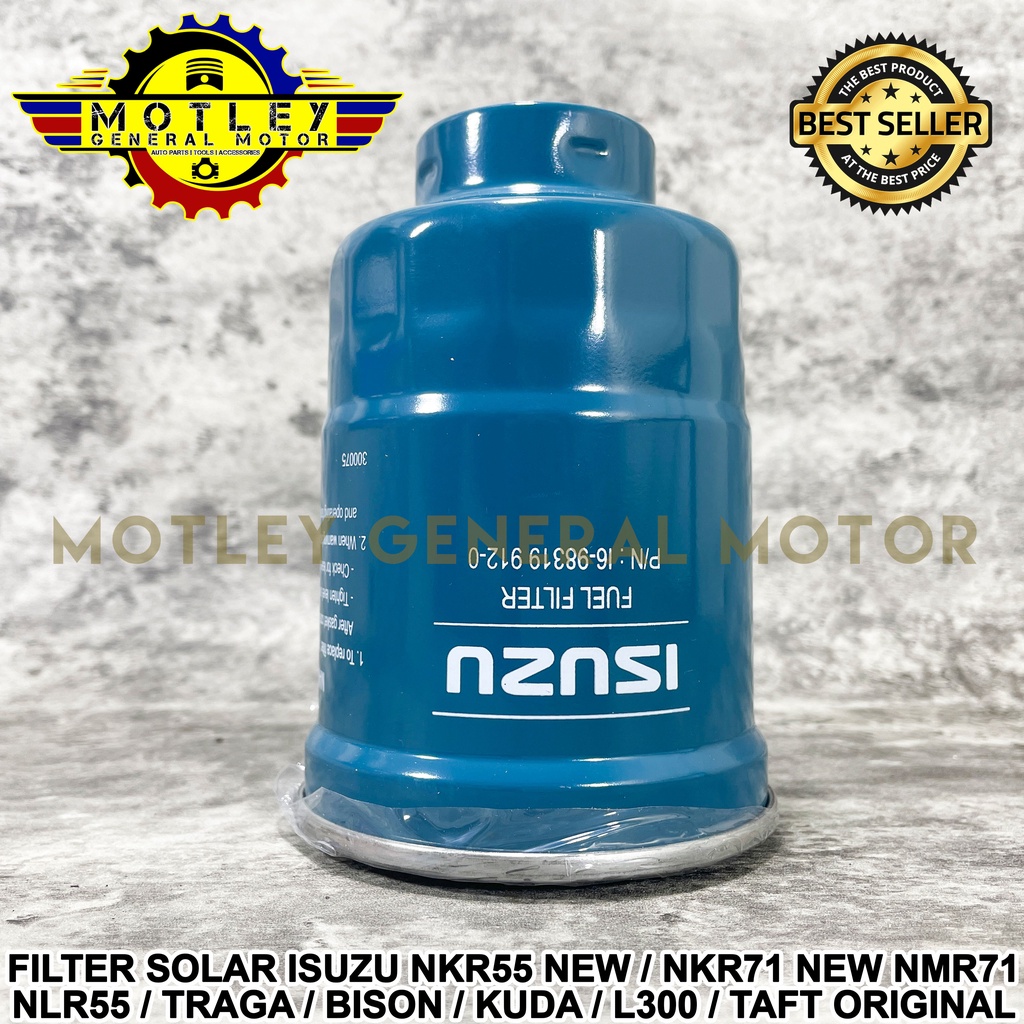 Jual SARINGAN BAHAN BAKAR FUEL FILTER SOLAR ISUZU TRAGA ORIGINAL ...
