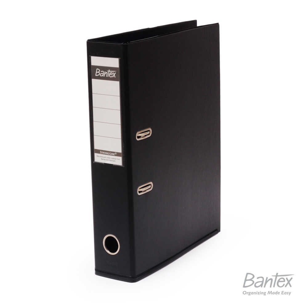 Jual Bantex Ordner Folio 7 cm PVC Lever Arch File Black 1465V10 ...