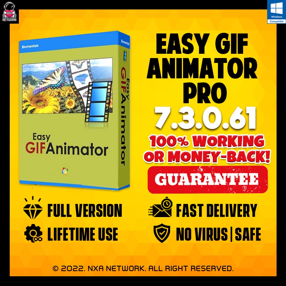 Jual Easy GIF Animator Pro 7.3.0.61 + GUIDE | DEC 2022 | Full Version ...