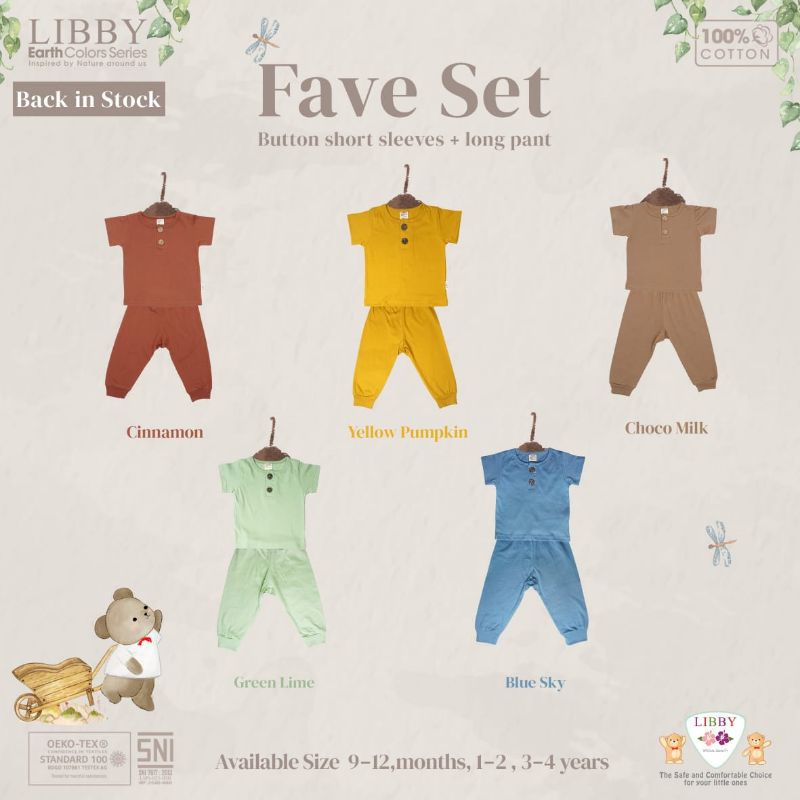 Jual libby earth colour series fave set - setelan baju pendek celana ... Jual libby earth colour series fave set - setelan baju pendek celana ...