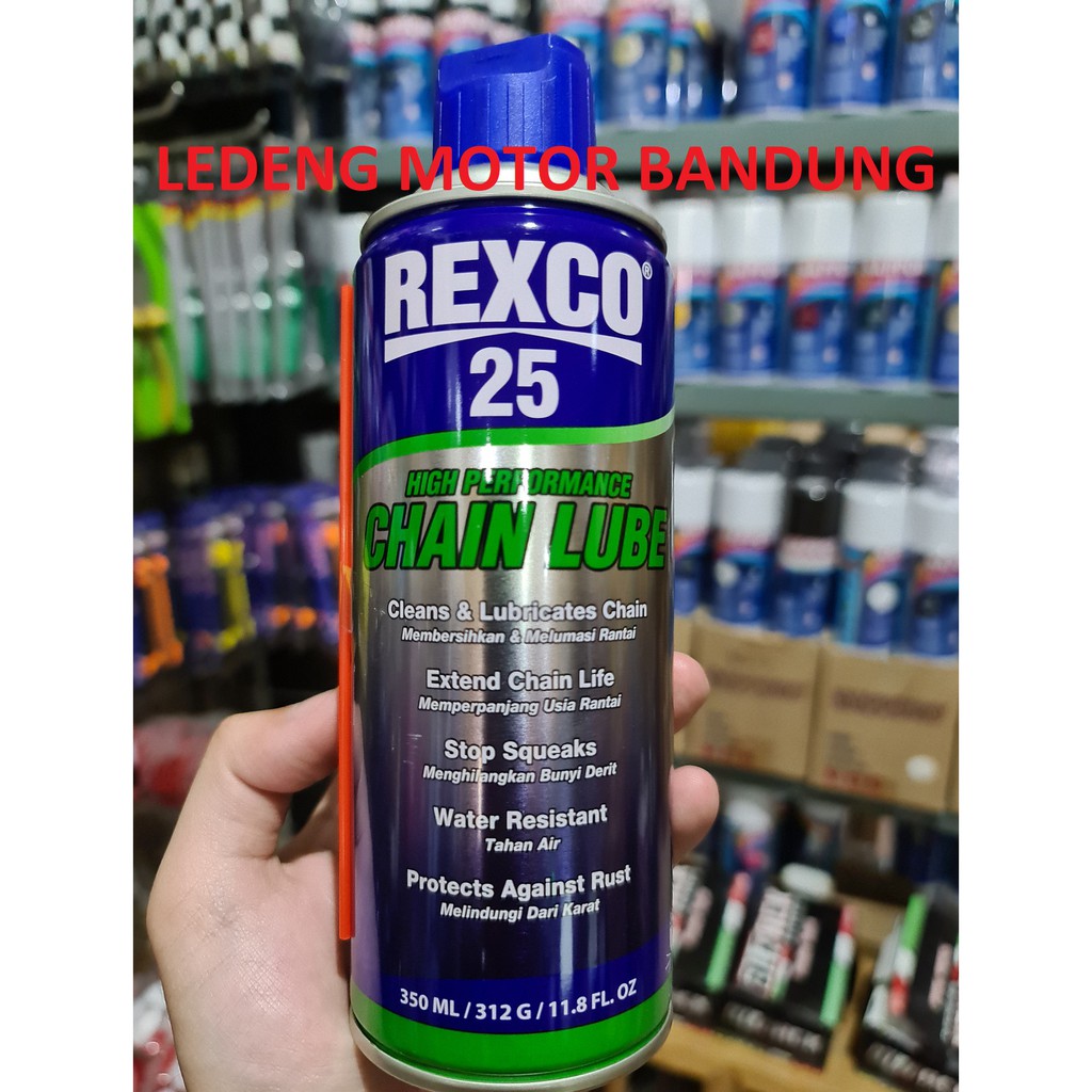 Jual Rexco 25 Chain Lube Pelumas Rantai Sepeda Motor Berkualitas ...