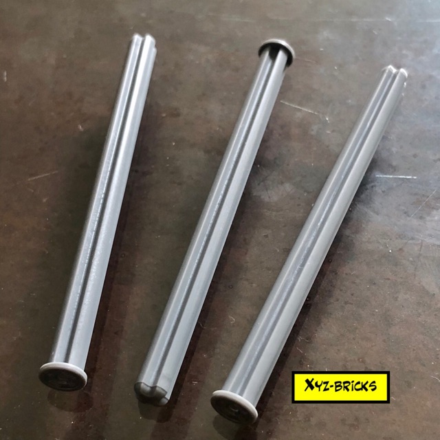 Jual LEGO PARTS 4499858 - Technic Cross Axle 8M with End Stop DBG (Dark ...