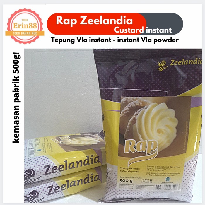 Jual PROMO [COD] Vla Instant Rap Zeelandia|Custard Instant|Tepung Vla ...