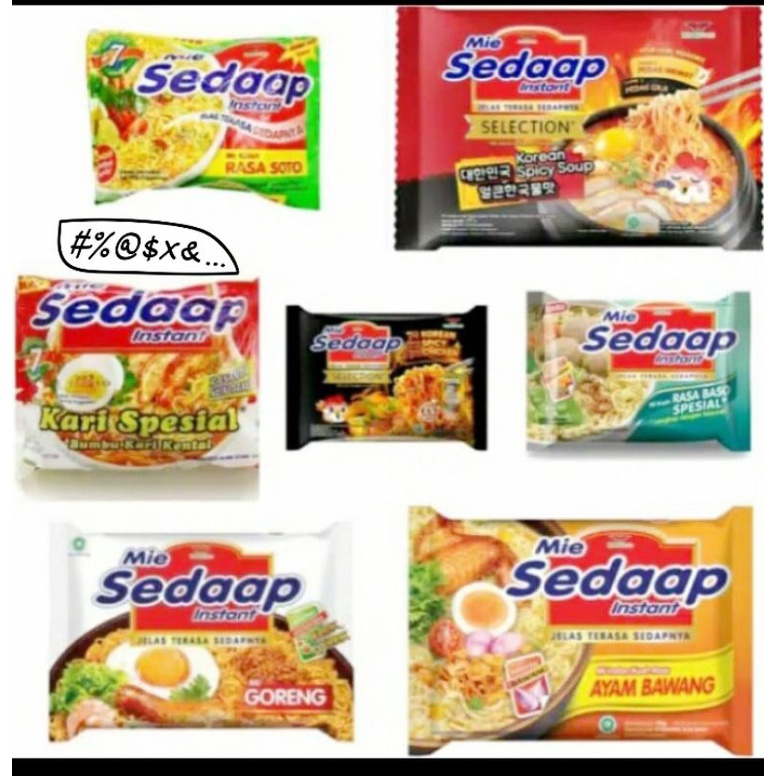 Jual mie sedaap all varian & semua rasa | Shopee Indonesia